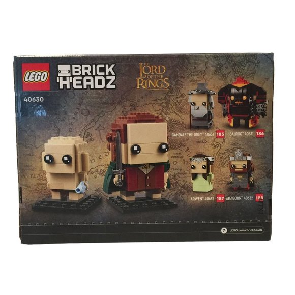 Lego | Toys | Lego Brick Headz The Lord Of The Rings Frodo Gollum 4630 ...